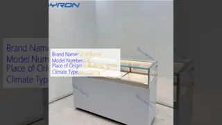 Professional Bakery Cake Display Fridge Showcase