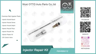 F00VW30112 Injector Repair Kit for 0445110581 Diesel EnginesF0