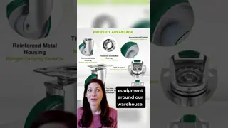 Heavy Duty Steel Core Polyurethane Caster Wheels