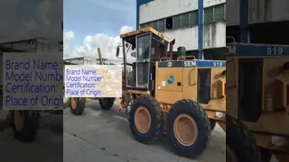 Used SEM 919 Motor Grader 220HP Road Maintenance Solution
