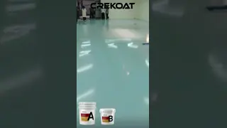Don't smash it! Don't change it! Directly apply epoxy colored sand floor paint