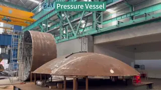 Container head manufacturing: Craftsmanship from steel plate to pressure-bearing component