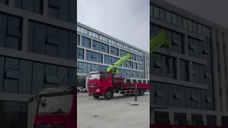 Truck-mounted crane