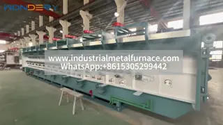 Continuous Mesh Belt Tempering Furnace: Efficient Solution for Stress Relieving & Durability Improve
