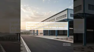 Durable Steel Structure Warehouse Industrial Storage Solution