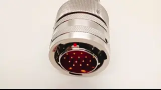 Y11P*-1419TJ5 19 Pin Straight Bayonet Aviation Plug 14 Shell Size Circular Electrical Connector