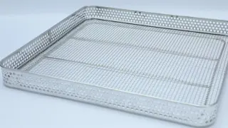 Stainless Steel Perforated Metal Mesh Tray Display
