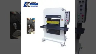 Leather Embossing Machine video