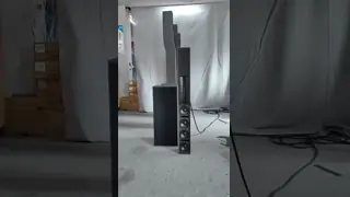 professional column speaker video