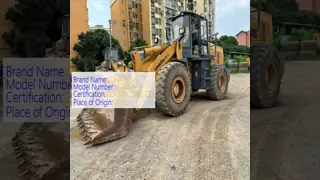 Used LONKING LG855N Wheel Loader 220HP Powerful Performance