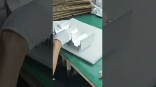 High Density Serrated Heat Sink for Converter Cooling