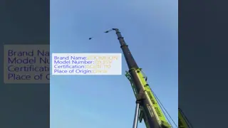 Used ZOOMLION QY35V 35 Ton Truck Crane for Sale