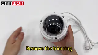 How to Insert SD Card into Dome Security Camera