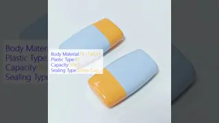 Custom 30ml 50ml PE Sunscreen Bottles for Cosmetic Brands