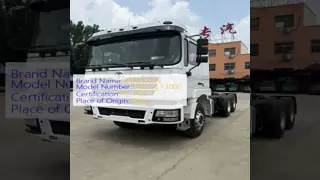 SHACMAN F3000 380HP Tractor Truck Heavy Duty Prime Mover