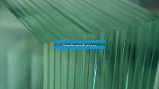 Premium Laminated Glass for Modern Shower Room Design