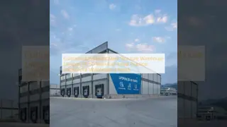 Custom Steel Warehouse Durable Industrial Storage Solution
