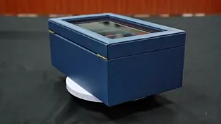 Watch Display Case - 10-Slot Lockable Large Storage Box