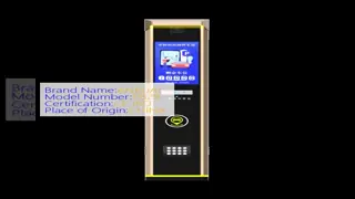 AnKuai Swing Barrier Turnstile Secure Access Control