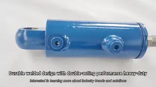 Custom Welded Double Acting Hydraulic Cylinder