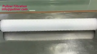 High removal filtration efficiency filter cartridge PP material