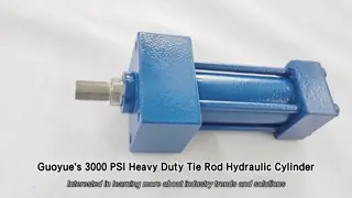 3000 PSI High Pressure Ram Heavy Duty Tie Rod Hydraulic Cylinder ffor Forging & Press Machinery