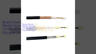 High Voltage Coaxial Cable 40KV Industrial Power Solution