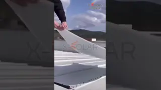 Flexible modules enable the tunnel to generate its own electricity