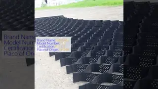 HDPE Geocell Grid for Stable Driveways and Soil Stabilization