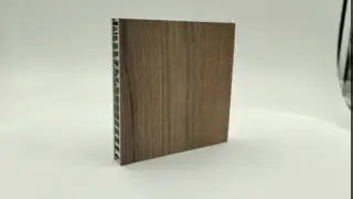 Aluminum honeycomb panel for kitchen cabinets