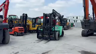 USED MITSUBISHI 7TON FORKLIFT