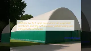 Rapid Deployment 1500sqm Modular Inflatable Air Tent