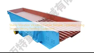 Efficient Linear Vibrating Feeder for Smooth Material Flow