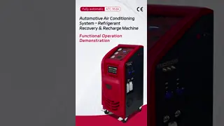 AA4C   A/C Refrigerant Recovery& Charging Machine ATC-953A work for both R134A  or R1234YF
