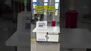 30kVA/250kV Power Frequency Withstand Voltage Test System