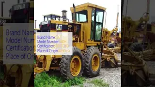 Used Motor Grader 173HP High Performance Grading Solution