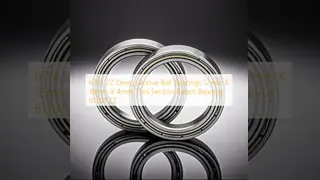 6701 ZZ Thin Section Ball Bearing 12x18x4mm Overview