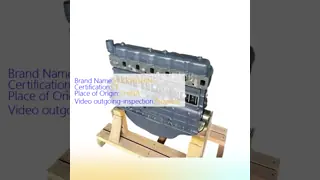 Isuzu 6BG1 Cylinder Block Assembly High Quality Replacement