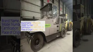 Used ZOOMLION YL326 26 Ton Pneumatic Tire Roller Review