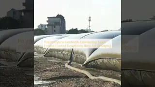 High Strength Geotextile Dewatering Tubes for Erosion Control