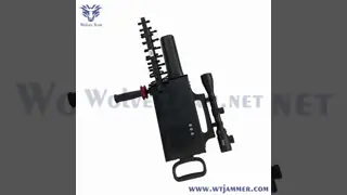 black anti drone jammer