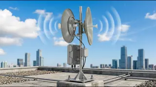 Microwave Frequency Shift Repeater