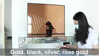 Elegant Copper Mirror Glass for Modern Shower Partitions