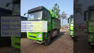 Used FAW JH6 375HP Dump Truck 20m3 Capacity Reliable Hauling