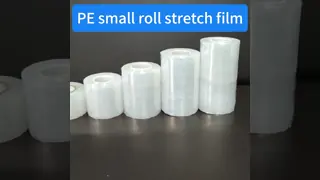 Strong Stretch Small Roll Wrap Film for Small-sized Packaging Films in Food and Industry