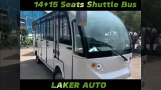 New arrival! 14+15 seats tour car with detachable passenger trailer.