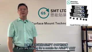 03102344-01 ASMPT Vaccuum Nozzle Type 4107 / 6107 For SMT Pick And Place Machines #smt #nozzle