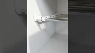 Maximize Closet Space With This Tool Free Telescopic Shelf