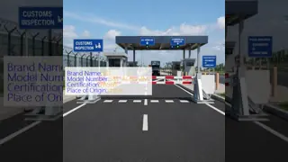 K4 Rated Anti Terrorism Rising Arm Barrier Gate