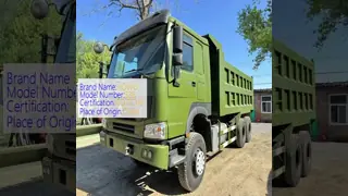 Used SINOTRUK HOWO 336HP 6x4 Dump Truck Heavy Duty Hauler
